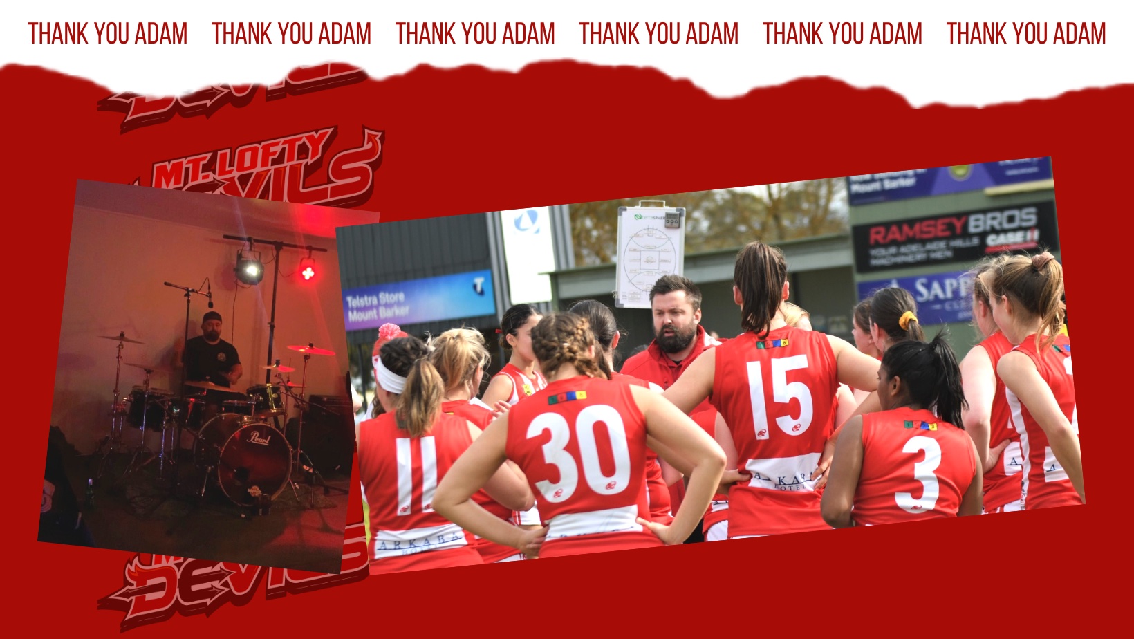thank you Adam | Mt Lofty Devils Wordpress