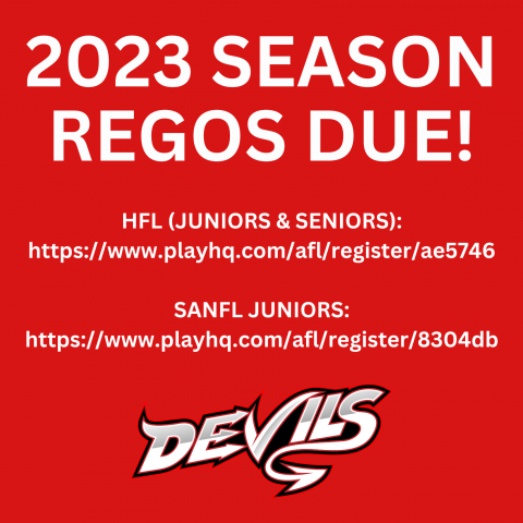 REGISTRATIONS DUE! | Mt Lofty Devils Wordpress