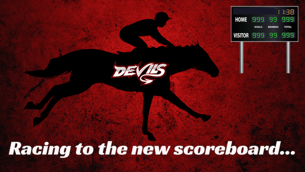 RACING TO OUR NEW SCOREBOARD | | Mt Lofty Devils Wordpress