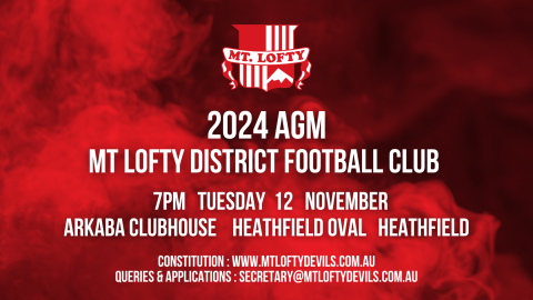 Mt Lofty Devils Wordpress | Mt Lofty Football Club - Teams for all ages - HFL - SANFL - SAWFL