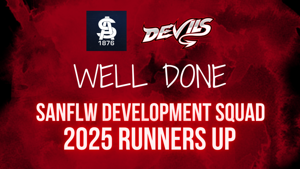 SANFLW DEVELOPMENT SQUAD GRAND FINAL | RUNNERS UP | Mt Lofty Devils Wordpress