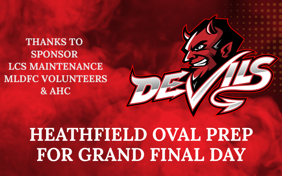 GRAND FINAL OVAL WORKS | | Mt Lofty Devils Wordpress