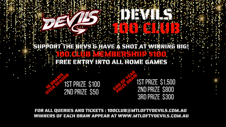 💯 CLUB MAJOR DRAW WINNERS | Mt Lofty Devils Wordpress