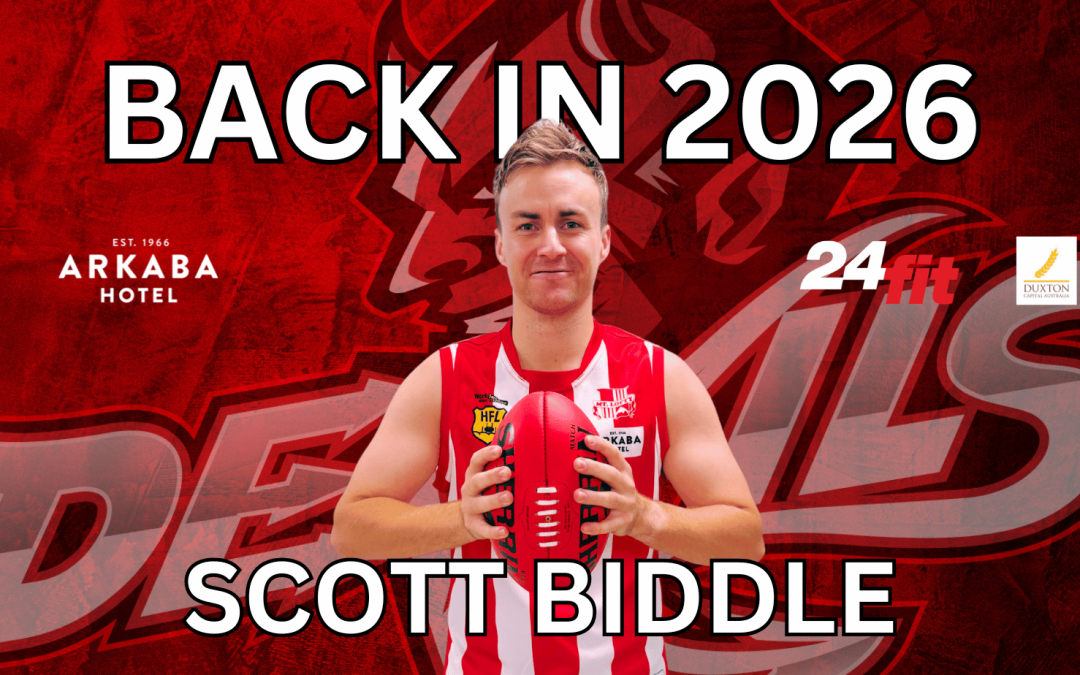 BACK IN 2026 | SCOTT BIDDLE | Mt Lofty Devils Wordpress